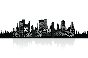 Cityscape Royalty Free Vector Image - VectorStock