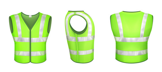 Safety vest Royalty Free Vector Image - VectorStock