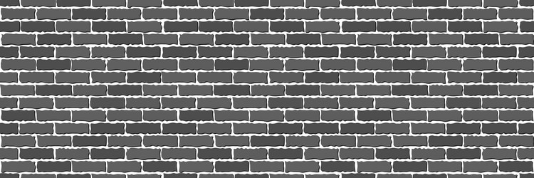 Seamless of gray brick Royalty Free Vector Image
