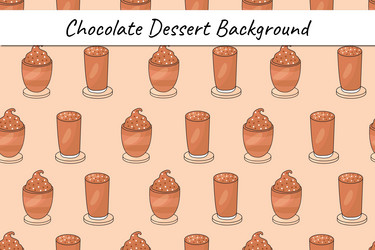 Food and drink dessert background design Vector Image