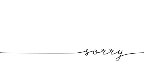 Sorry Text Art Vector Images (over 1,000)