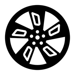 Chrome rim Royalty Free Vector Image - VectorStock