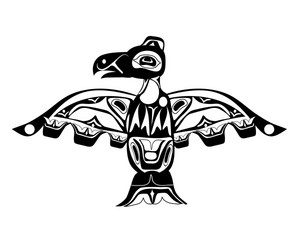 Hawk Totem Vector Images (over 120)