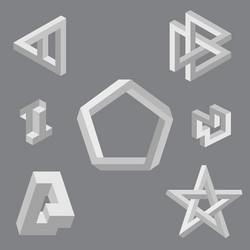 Optical symbols Royalty Free Vector Image - VectorStock