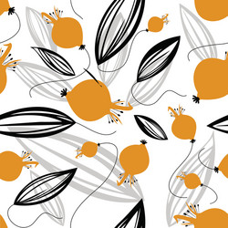 Simple floral decorative background Royalty Free Vector