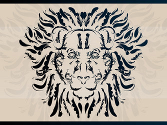 Lion Tattoo Vector Images (over 10,000)
