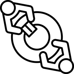 Round Table Discussion Icon Vector Images (over 390)