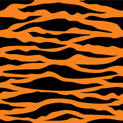 Seamless pattern black tiger print Royalty Free Vector Image