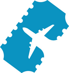 Digital ticket logo designs concept pixel Vector Image