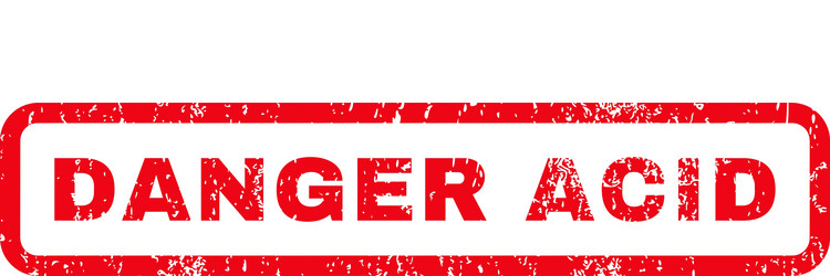 Danger acid rubber stamp Royalty Free Vector Image