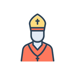 Modern christian catholic christianity faith god Vector Image