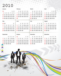 2010 Calendar Vector Images (over 100)