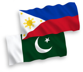 Flag of the republic philippines Royalty Free Vector Image