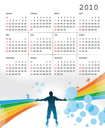 2010 Calendar Vector Images (over 100)