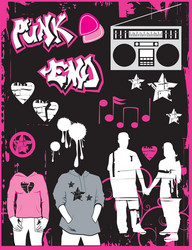 Dripping Music Notes Vector Images (98)