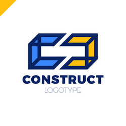 Double or two letter c logo icon design template Vector Image