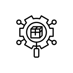 Product development product development icon with Vector Image