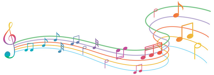 Rainbow Music Background Vector Images (over 8,200)