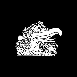 Garuda Head Vector Images (88)