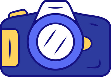 Action cam icon cartoon gopro camera Royalty Free Vector