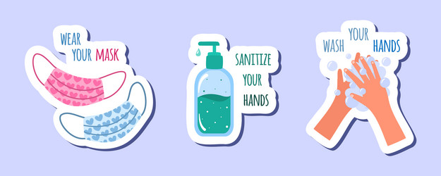 Corona Stickers Vector Images (over 5,800)