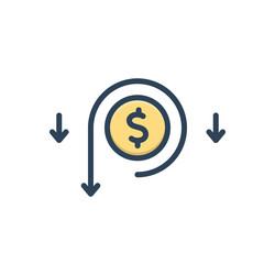 Reduction Royalty Free Vector Image - VectorStock