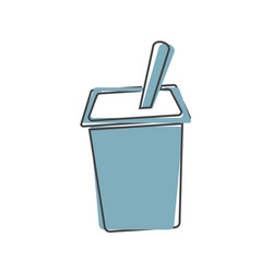 Yoghurt Outline Vector Images (over 570)
