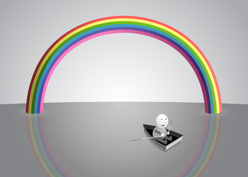 Cartoon Rainbow Bridge Vector Images (61)