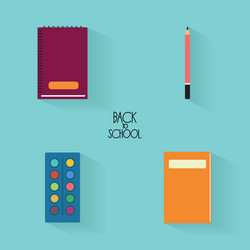 Abstract school object Royalty Free Vector Image