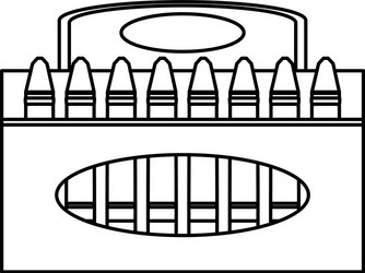 Crayons Clipart Black And White