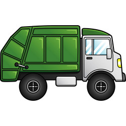 Dustcart Garbage Truck Vector Images (81)