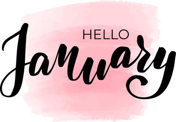 January Font Hello Vector Images (over 280)