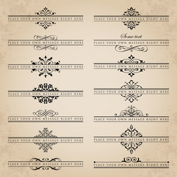 Chapter Ornaments Vector Images (over 220)