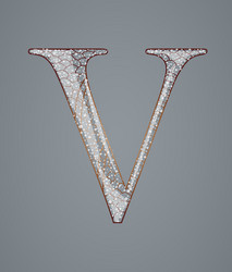 V Letter Candy Vector Images (80)