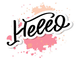 Hello Typo Vector Images (over 510)