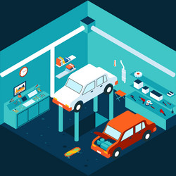 Isometric Garage Vector Images (over 3,600)
