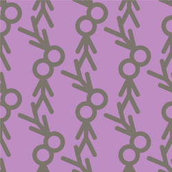 Seamless background abstract sign of people Vector Image