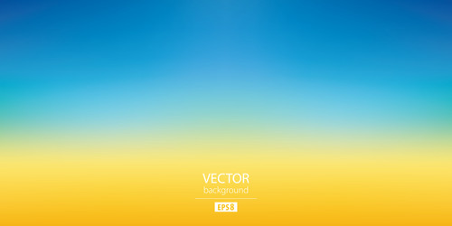 Blue and yellow gradient background Royalty Free Vector
