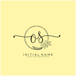 Os Monogram Vector Images (over 1,800)
