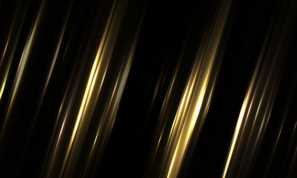 Gold luxury frame with abstract golden shapes Vector Image