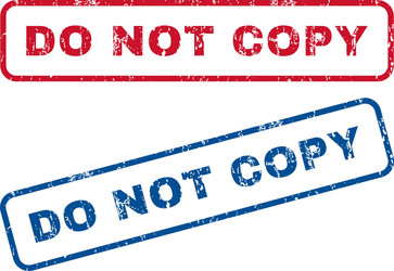 Do not Copy Vector Images (over 170)