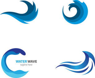 Wave symbol icon Royalty Free Vector Image - VectorStock