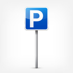 Nice road sign Royalty Free Vector Image - VectorStock