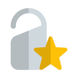 Star-shaped price tag for a big discount Vector Image