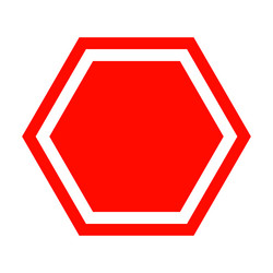 Caution sign or danger Royalty Free Vector Image