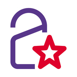 Star-shaped price tag for a big discount Vector Image