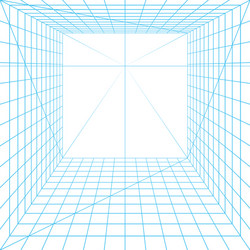 Floor tiles perspective Royalty Free Vector Image
