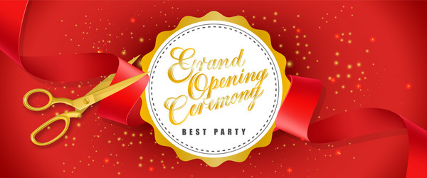 Opening Ceremony Banner Vector Images (over 3,200)