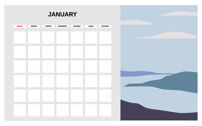 January Planner Vector Images (over 19,000)