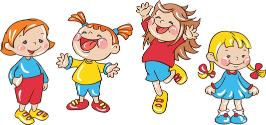 Children Royalty Free Vector Image - VectorStock